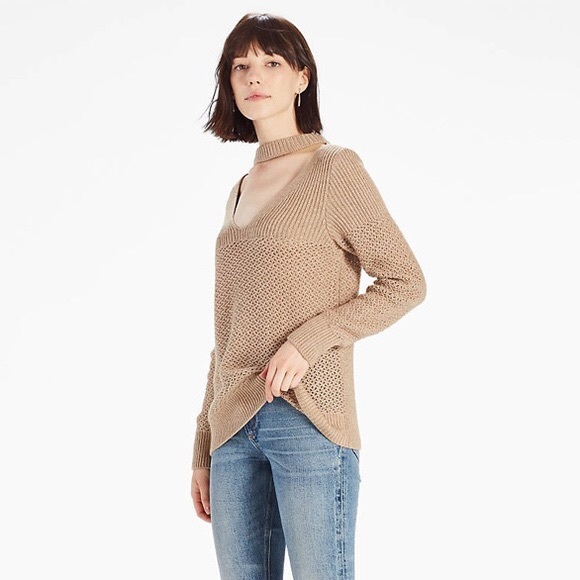 Lucky Brand | Sweaters | Lucky Brand Dakota Cut Out Knit Sweater | Poshmark